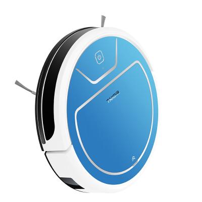 China 2000Pa Portable Cordless Robotic Wet Dry Vacuum Cleaner For Hardwood And Carpet for sale