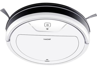 China Strong Suction Home Robot Vacuum Cleaner Dry and Wet Mopping For Floor / Carpet for sale