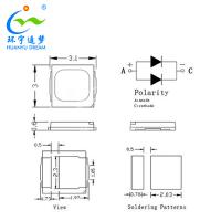 China Compact 3030 SMD LED Chip 2700k-6500K Super Bright LED Chip 160lm-180lm for sale