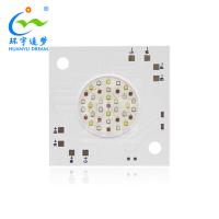 China Dimmable 4 In 1 RGBW COB LED Chip 100W 200W 40*40mm Size for sale