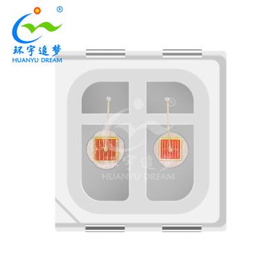 China Dual Color SMD LED Chip 3030 Bi-Color Red And Blue Emitting Color LED Chip for sale