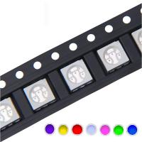 China PLCC SMD LED 5050 CHIP 520nm-530nm Green For LED Light Strip for sale