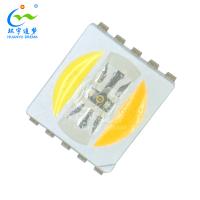 China 5050 Multi Color SMD LED Chip 5050 0.2W RGBCW 2700K - 25000K for sale