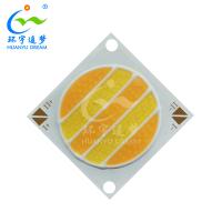 China DC 36V Tunable COB LED 50W+50W 2828 CRI97 Dual Color COB Chip for sale