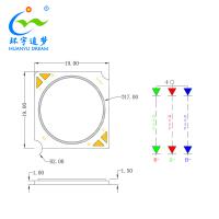 China 1919RGB 3 IN 1 Tunable COB LED Light Source 30W 50W 32-36V Red Green Blue for sale