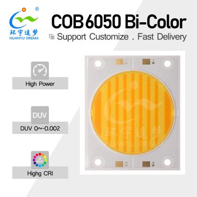 China High Lumen Output Dual Color COB LED 200W 200W 300W 300W 3838 5454 6050 Chip 2700K 6500K Ra98 For Photography Light two colors TLCI certificate for sale