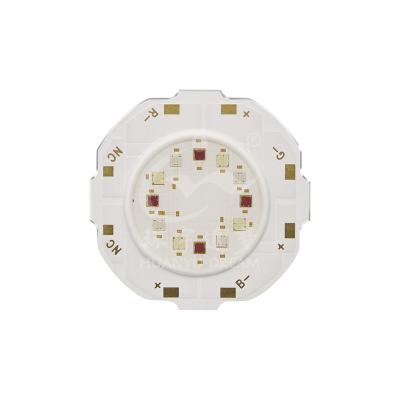 China 24W RGB COB LED Chip 11-15V Aluminum 50K Hours for sale