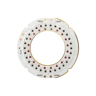China 30W Red add 30W Infrared Red Low Power High radiation intensity 4136 Round COB LED Chip for Physiotherapy Light for sale