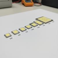 China High Lumen 150lm/W 1313 COB LED Chip 13*13mm with CRI 80 for Professional Lighting for sale