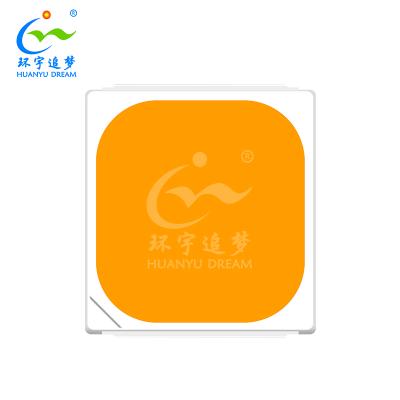 China High Power 10W 20W High Voltage 6V 9V 12V 18V 36V 72V 7070 LED Chip Amber Warm White 3000K 1000LM 2000LM 120° View angel for sale