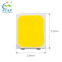 China High Light Efficiency 2835 185LM/W 150mA White 6V SMD LED CHIP For Indoor And Outdoor Lighting for sale
