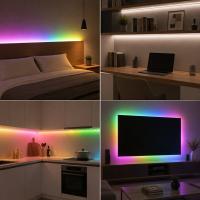China SMD3838 RGBW LED Strip Light 24V 120 LEDs/m 10mm PCB Analog 4-Channel PWM Flexible LED Tape WS2814 for DIY light Project for sale
