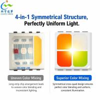 China Addressable LED Strip WS2814 RGBW 24V 108LEDs/m PWM Individually Controllable Flexible LED10mm 4in1 3838 SMD RGBW Colorful LED Strip for Ambient and Accent Lighting for sale