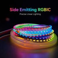China Side Emitting Addressable LED Strip 4020 SMD WS2812B RGB DC5V 160LEDs/m 5mm Flexible Digital Tape Light for Cove Indirect Lighting for sale