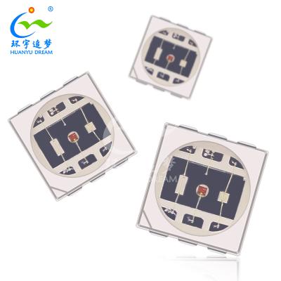 China 0.5W Multi Color SMD 5050 RGB LED Red Green Blue 3 In 1 For Decoration for sale