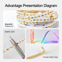 China RGB Color Changing LED Strip Light with Remote Control and Waterproof IP65 for Customizable Lighting for sale