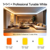 China High CRI SMD 2835 LED 3-Channel Wide CCT Mixing LED Chip 60mA 5.5-5.8V 3-Piece Set for Tunable White and Circadian Lighting for sale