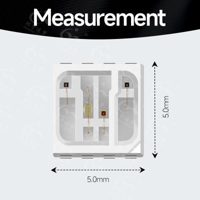 China 5054 5050 Quad Wavelength Beauty Therapy SMD LED Chip 415nm 630nm 830nm 1070nm for sale