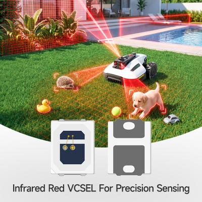 China 2835 VCSEL IR LED Chip 660nm 4-5mW Pulsed Laser Infrared Emitter for 3D Sensing LiDAR Facial Recognition for sale