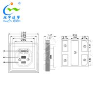 China UVC 270-275NM 3535 3W SMD LED 10-15MW 5-7V LED CHIP for Disinfection lighting for sale