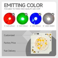 China 1611 RGBW COB LED Array DC 24V Constant Voltage, 14.4W High Power 4-in-1 Color Changing LED Emitter for sale