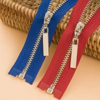 China Durable  Metal Zipper Gold Teeth Zinc Alloy Open Type Clothing Accessories for sale