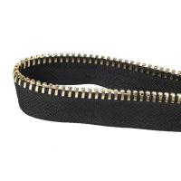 China #5  Original Open-End Metal Zipper In Black  Auto-Lock for sale