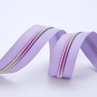 China #5 Nylon Zipper Rainbow Teeth For Garments Suburban Wear Formal Dress for sale