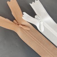 China Colorful Reversible Invisible Zipper 3# Hidden Zippers Close-End  For Dresses for sale