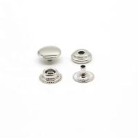China Zinc Alloy Brass Metal Press Stud Button Prong Snap Fastener Button For Garment for sale