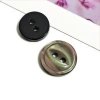 China Factory Direct Selling 4 Holes Round Plastic Buttons Custom Engraved Logo Resin Button For Clothes Sweater for sale