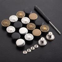 China Uniform 	Round Buttons Brass Shank Button For  Jacket Suit for sale