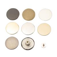 China Embossed Metal Zinc Alloy Shank Buttons Brass Button For Overcoat for sale