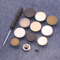 China Embossed Metal Zinc Alloy Shank Buttons Brass Button For Overcoat for sale