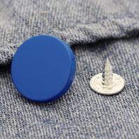 China Fancy Zinc Alloy Round Sewing Button Metal Brass Buttons For Clothes Decorative for sale