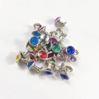 China Metal Rivets Various  Brass Rivet Logo For Shoes 15mm/25mm for sale