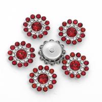 China Accessory China Wholesale Rhinestone Pearl Diamond Crystal Metal Button For Garment Hair Bow Center for sale