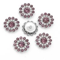 China Accessory China Wholesale Rhinestone Pearl Diamond Crystal Metal Button For Garment Hair Bow Center for sale