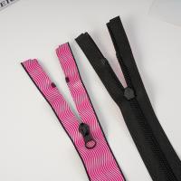 China Factory Wholesale Custom 3# 5# 7# nylon waterproof zipper Auto Lock Various types of nylon zipper for clothes bags for sale