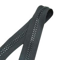 China Plastic Zipper Custom 3# 5# Open End Double Open End Close End Long Chain Wholesale Factory Plastic Zippers for sale