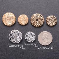 China Custom Sewing Dome Retro Uniform Suit Buttons Shank Metal Button For Clothing for sale