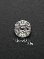 China Custom Sewing Dome Retro Uniform Suit Buttons Shank Metal Button For Clothing for sale