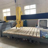China 4 Axis 15kw Bridge Cutting Machine for Stone Customizable CNC Machine with Maximum Cutting Length Stone Machinery for sale