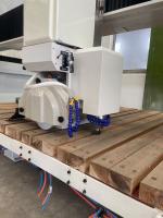 China ZEUS 4+1 Axis Bridge Cutting Machine Motor Engine Gearbox Pump Bearing Granite/Marble Customizable Stone Saw Cutter 15KW+7.5KW for sale