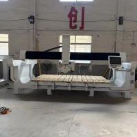 China ZEUS 4+1 Axis Stone Bridge Cutting Machine Motor Engine Gearbox Pump Bearing Granite/Marble Customizable Cutting Length 3200mm for sale