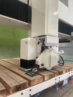 China ZEUS 4 Axis 4+3 Bridge Cutting Machine Granite Marble 15KW Motor Pump CNC Stone Saw Cutter Customizable 220V/380V High Safety for sale