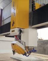 China ZEUS 4+2 4 Axis Bridge Cutting Machine  Marble Granite HD Camera CNC Stone Cutter Saw Gear Pump Engine Customizable 220V/380V for sale