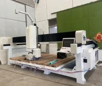 China ZEUS 4 Axis 4+3 Stone CNC Bridge Cutting Machine for Granite Marble 15KW Motor Engine Gearbox Pump Bearing Customized 220V/380V for sale