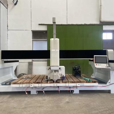 China ZEUS 4 Axis 4+3  Bridge Cutting Machine for Granite & Marble 15KW Motor Engine & Gear Stone CNC Customizable 220V/380V for sale