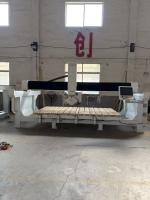 China ZEUS 4 Axis 4+3  Bridge Cutting Machine for Granite & Marble 15KW Motor Engine & Gear Stone CNC Customizable 220V/380V for sale